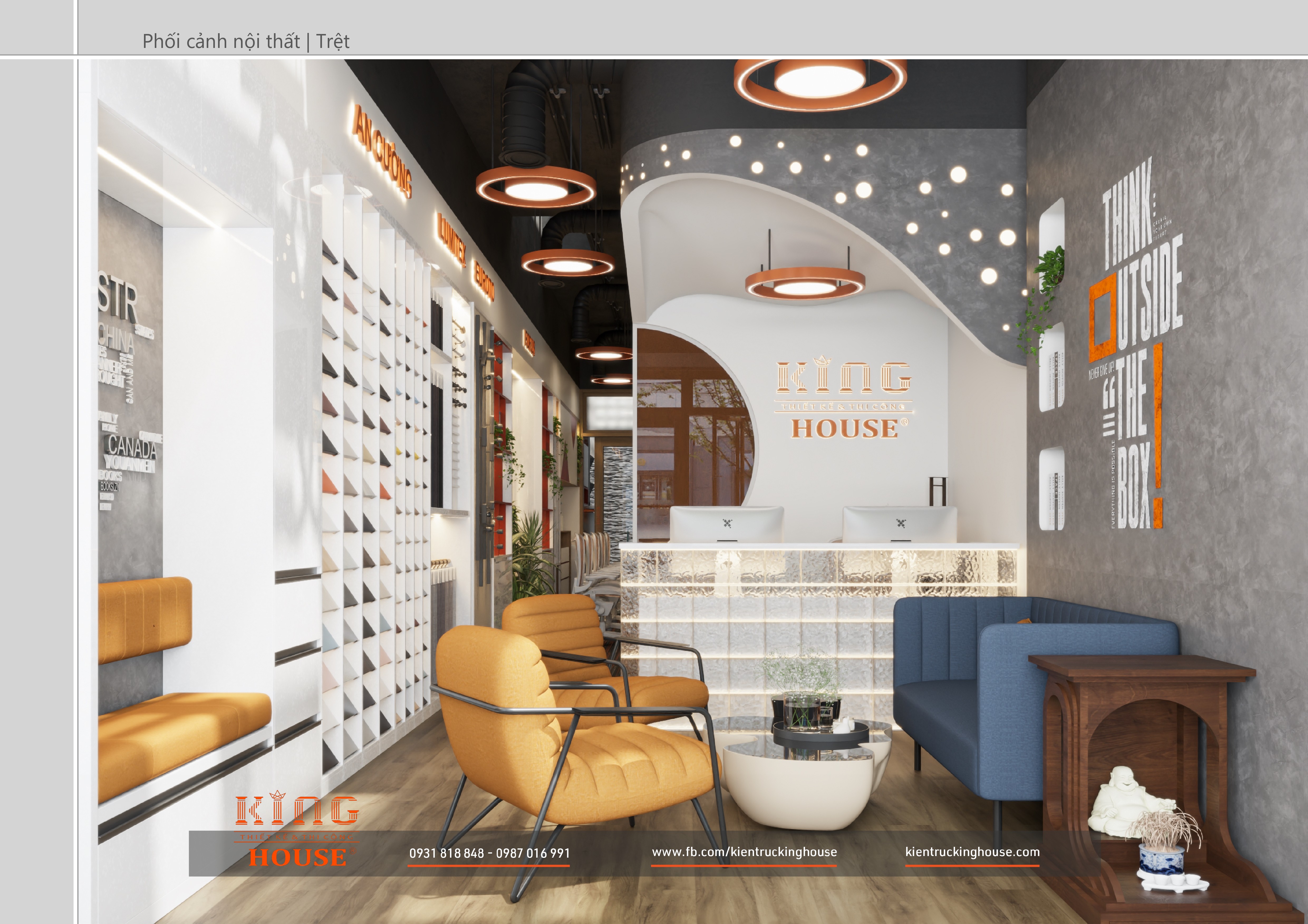 Thiết Kế & Thi Công Nội Thất Văn Phòng – Không Gian Làm Việc Tạo Nên Thành Công